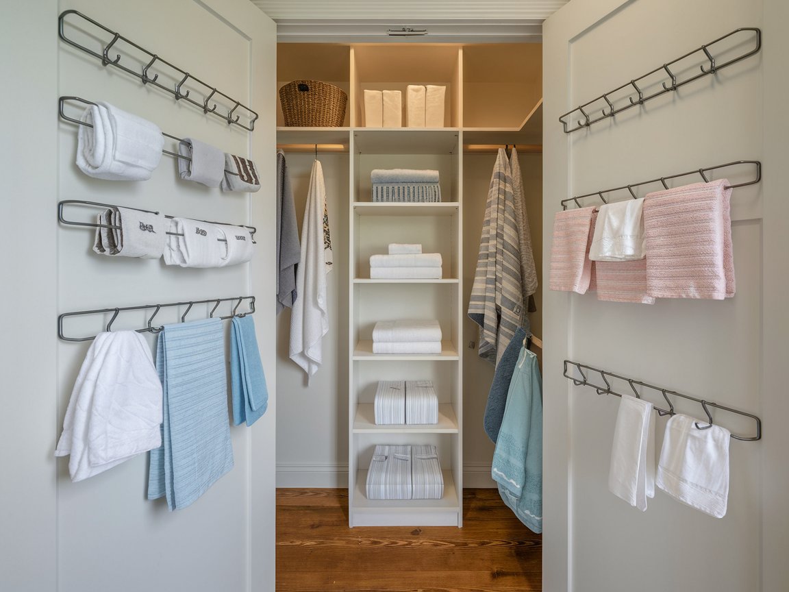 21 Smart Linen Closet Organization Ideas for Hallways, Walk-In Closets ...