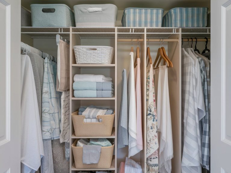 21 Smart Linen Closet Organization Ideas for Hallways, Walk-In Closets ...