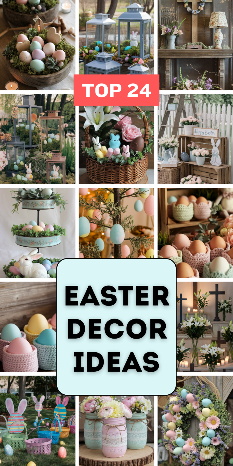 24 Unique Easter Decor Ideas: Rustic, DIY, Vintage & Modern ...