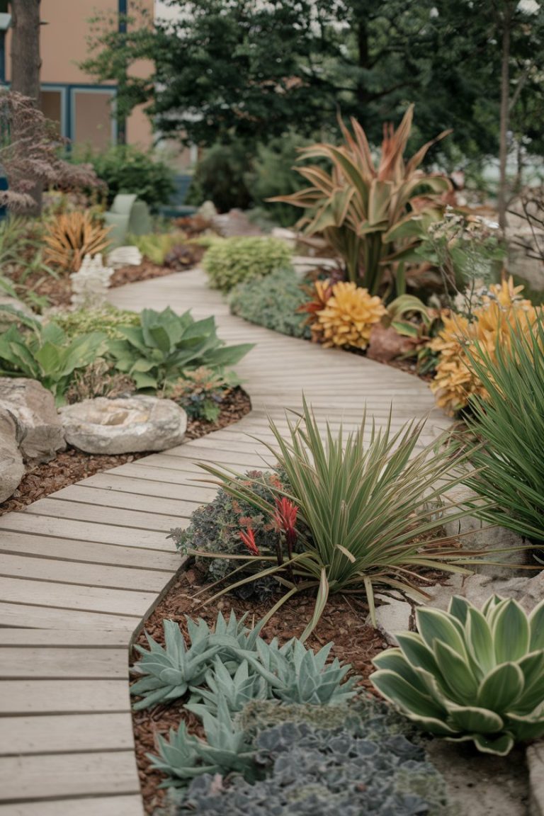 43 Unique Wooden Walkway Ideas for Your Garden, Backyard, and Outdoor ...