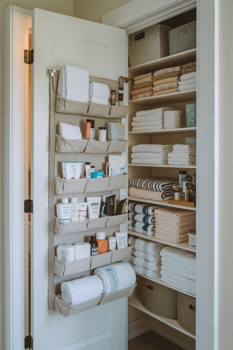 Small Linen Closet Organization 2025: 44 Genius Storage Ideas & Hacks ...