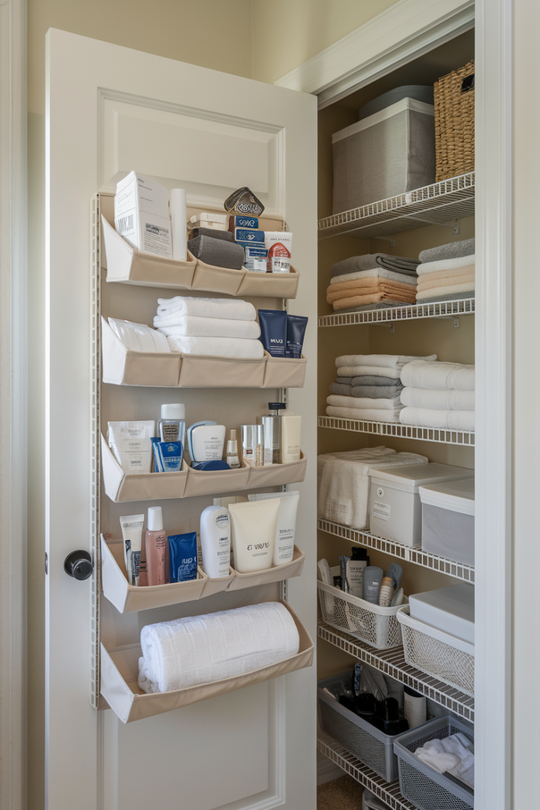 Small Linen Closet Organization 2025: 44 Genius Storage Ideas & Hacks ...