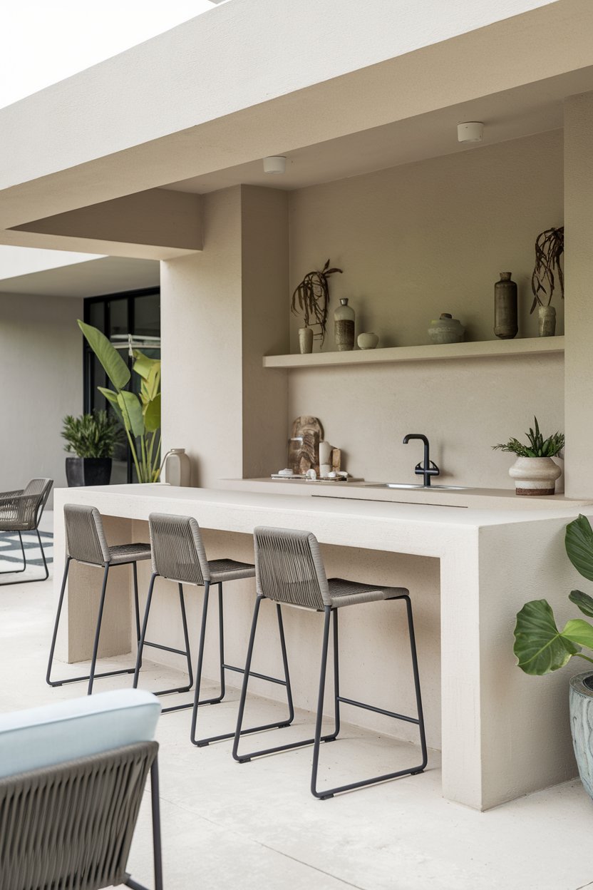 Top 43 Outdoor Patio Bar Ideas for 2025: Modern Designs, Entertaining ...