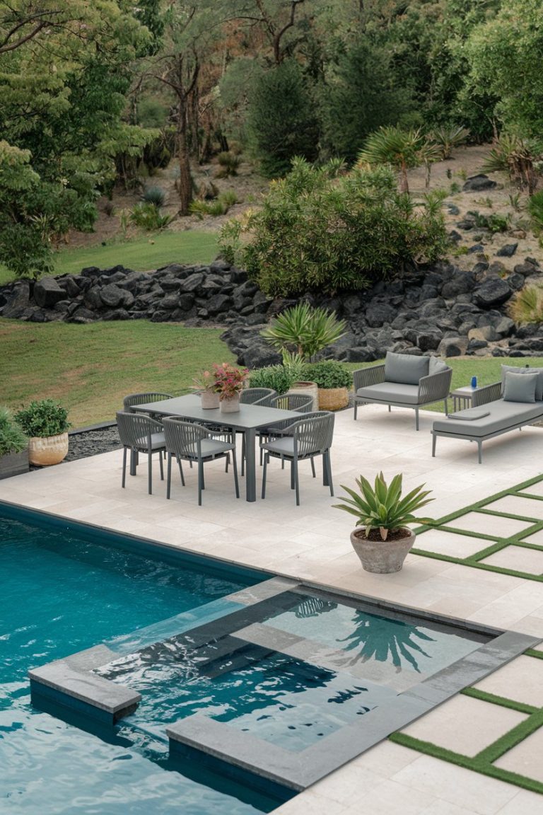 50 Creative Pool Deck Ideas for 2025 to Transform Your Backyard Into a ...