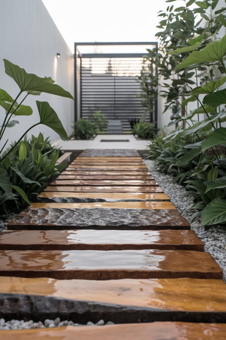 43 Unique Wooden Walkway Ideas for Your Garden, Backyard, and Outdoor ...