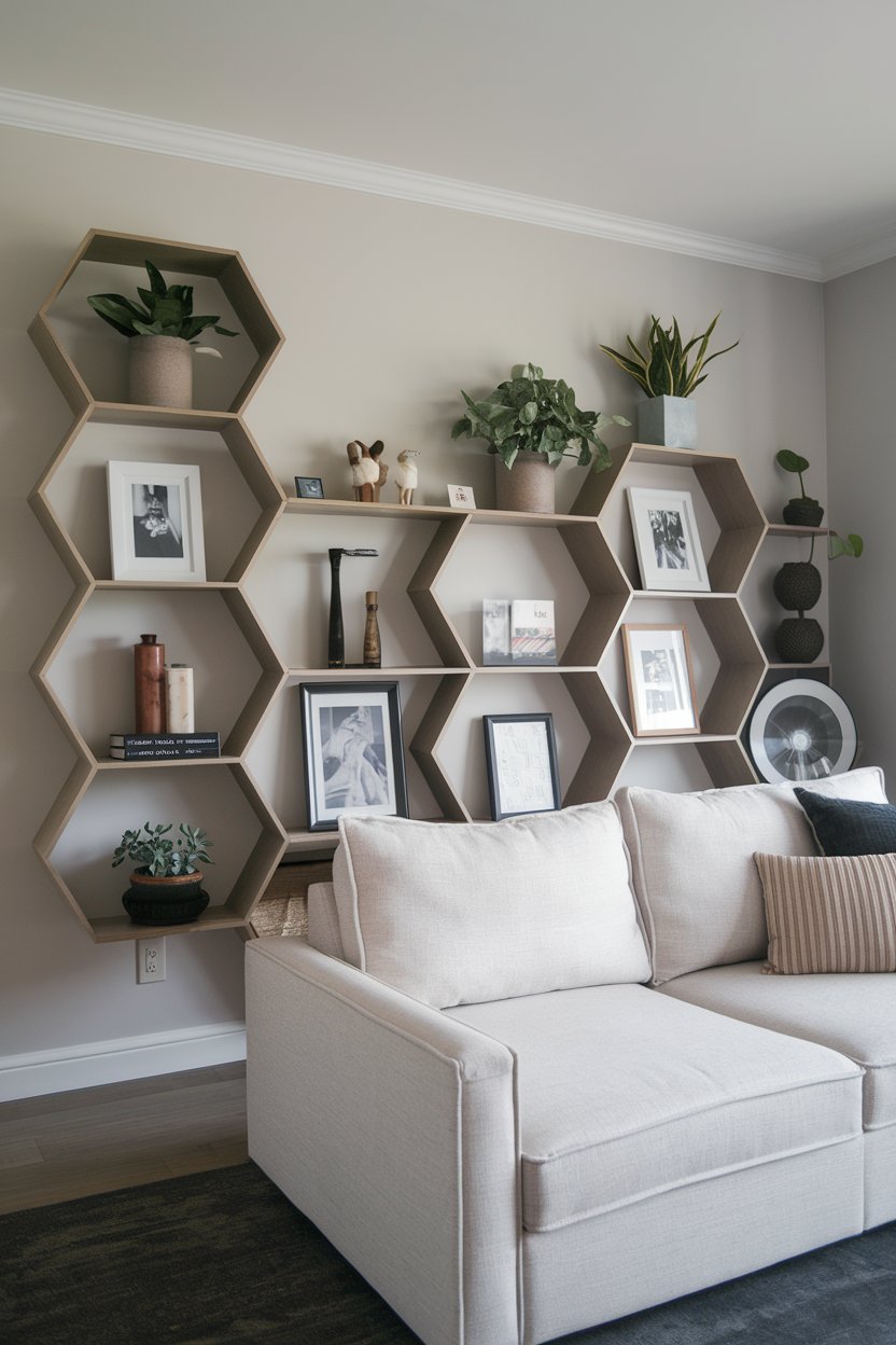 23 Innovative Living Room Shelf Ideas for 2025 | Stylish and Functional ...