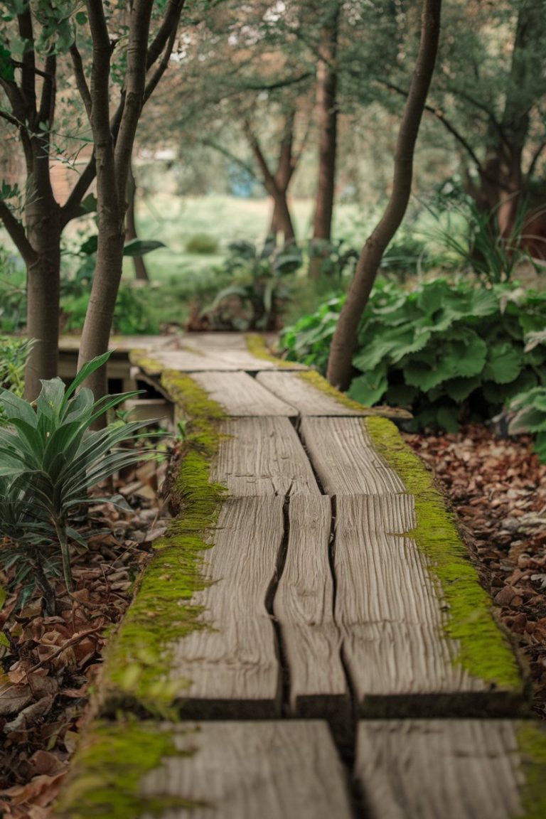 43 Unique Wooden Walkway Ideas for Your Garden, Backyard, and Outdoor ...