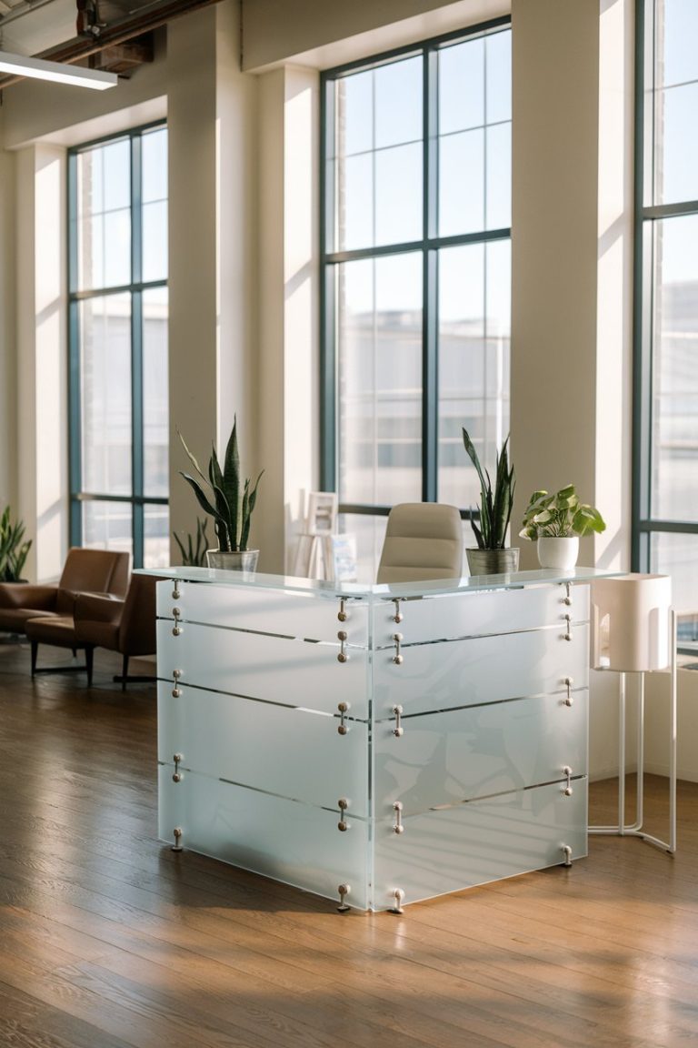 47 Unique Reception Desk Ideas 2025: Modern, Creative Designs for ...