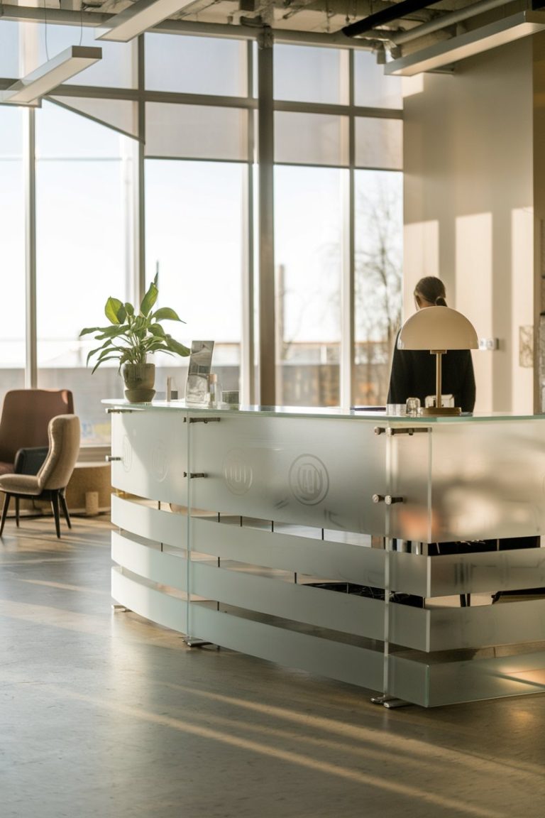 47 Unique Reception Desk Ideas 2025: Modern, Creative Designs for ...