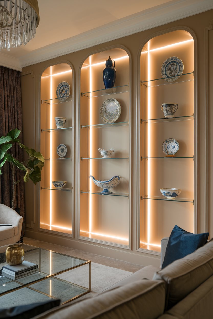 23 Innovative Living Room Shelf Ideas for 2025 | Stylish and Functional ...