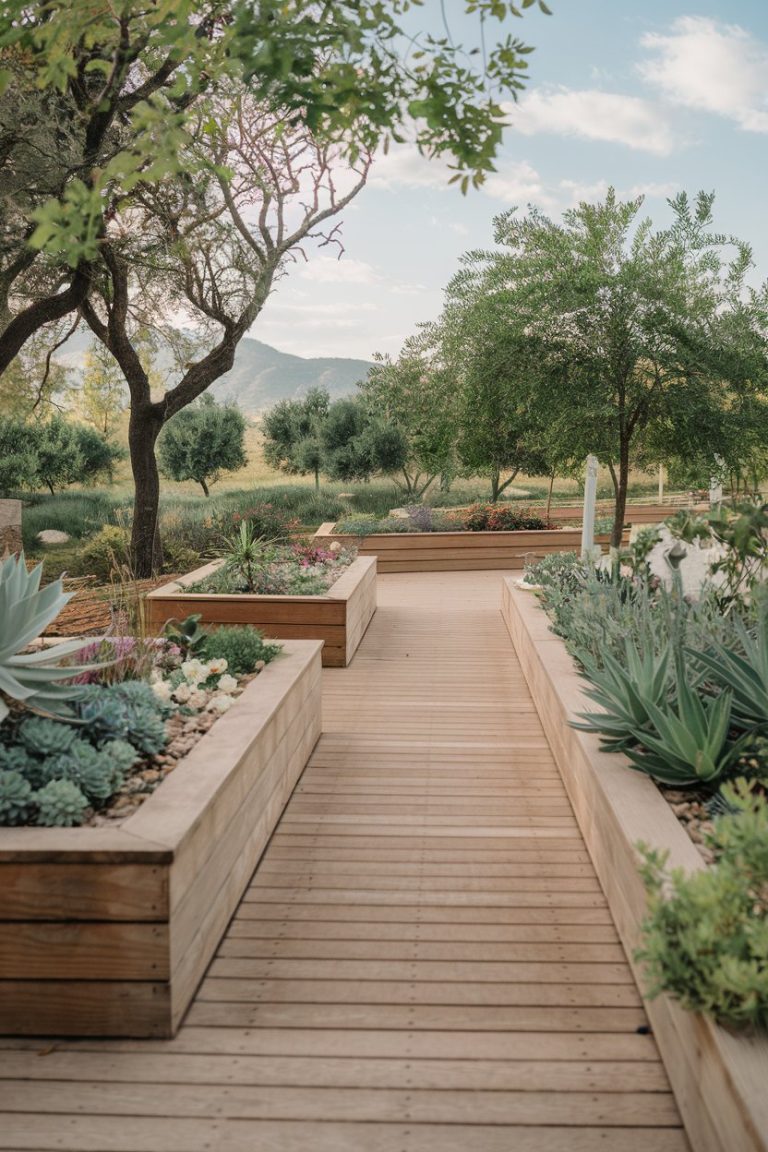 43 Unique Wooden Walkway Ideas for Your Garden, Backyard, and Outdoor ...