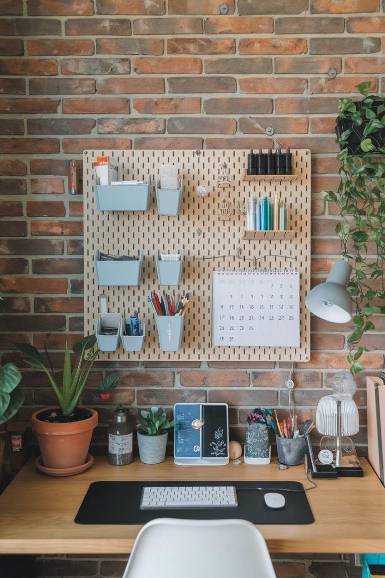 How to Organize a Home Office in 2025: 44 Smart Ideas for Space ...