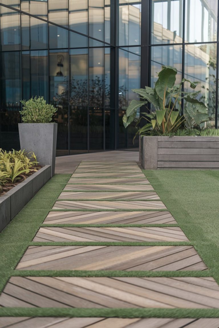 43 Unique Wooden Walkway Ideas for Your Garden, Backyard, and Outdoor ...