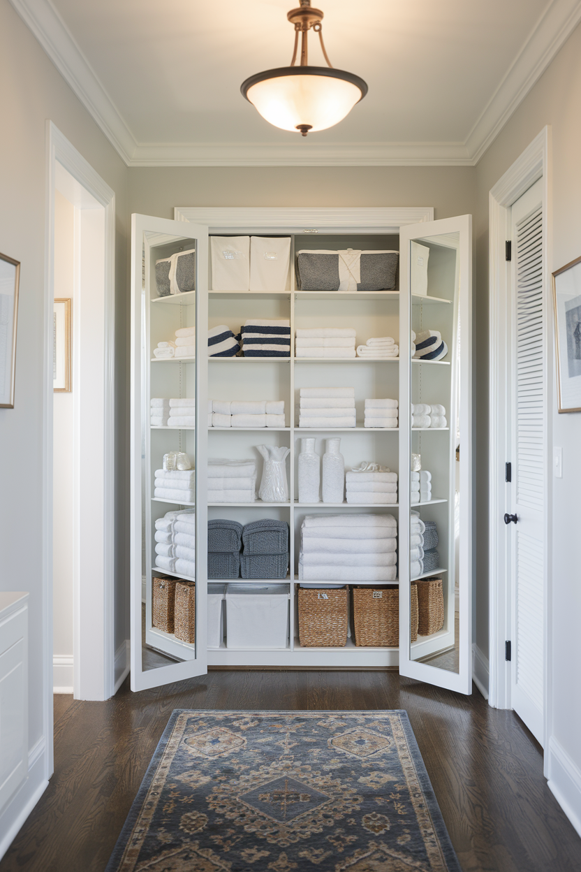 Linen Closet Organization Ideas for Hallways 2025 – Smart Storage ...