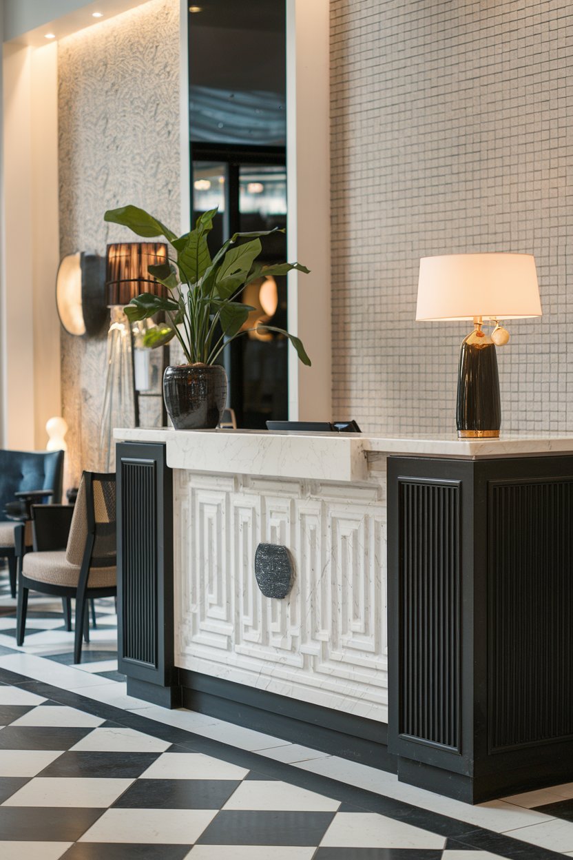 47 Unique Reception Desk Ideas 2025: Modern, Creative Designs for ...