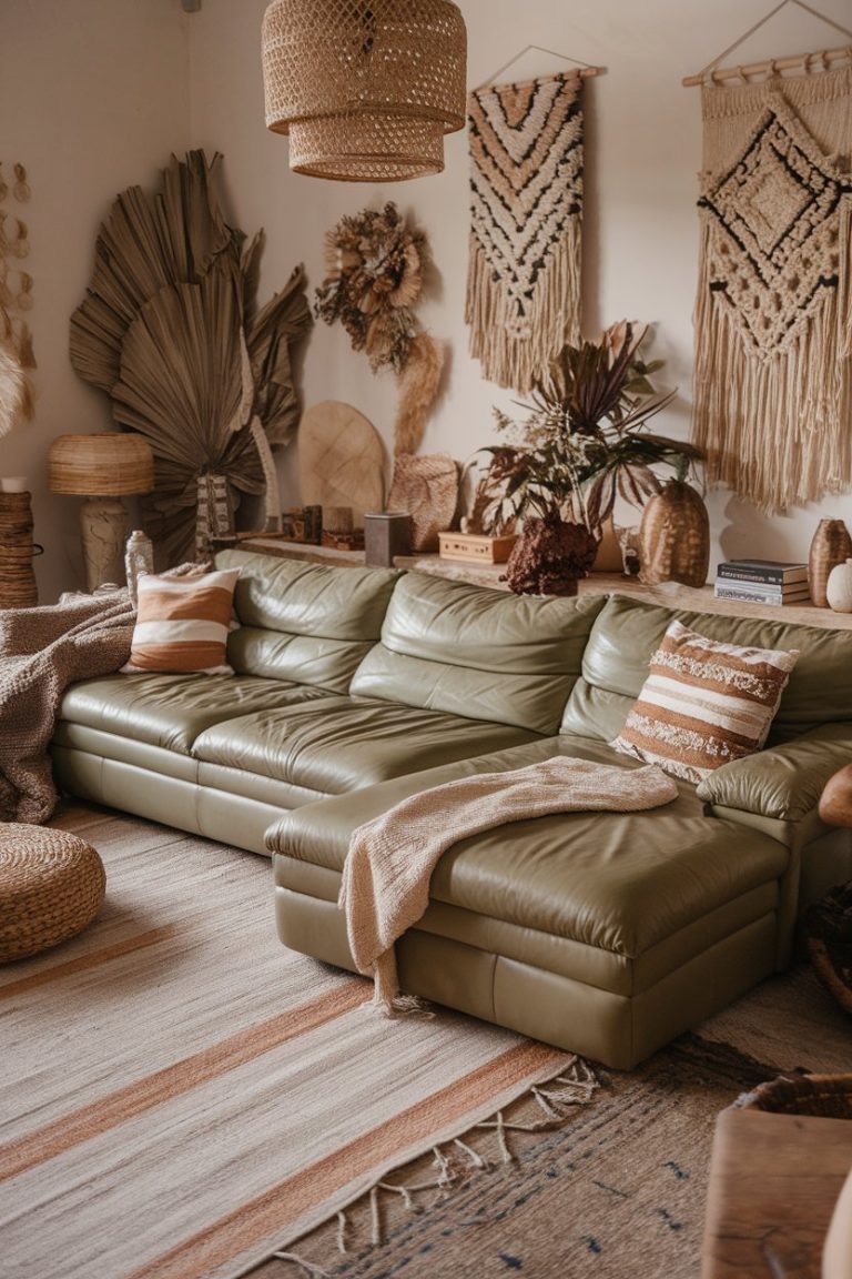 48 Leather Sofa Living Room Ideas for 2025 – Stylish, Cozy & Modern ...