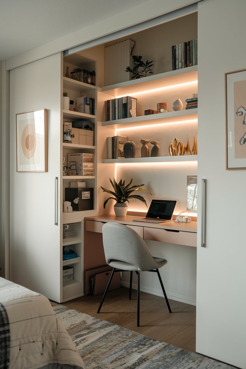 Home Office in Bedroom 2025: 44 Smart & Stylish Ideas for a Cozy ...