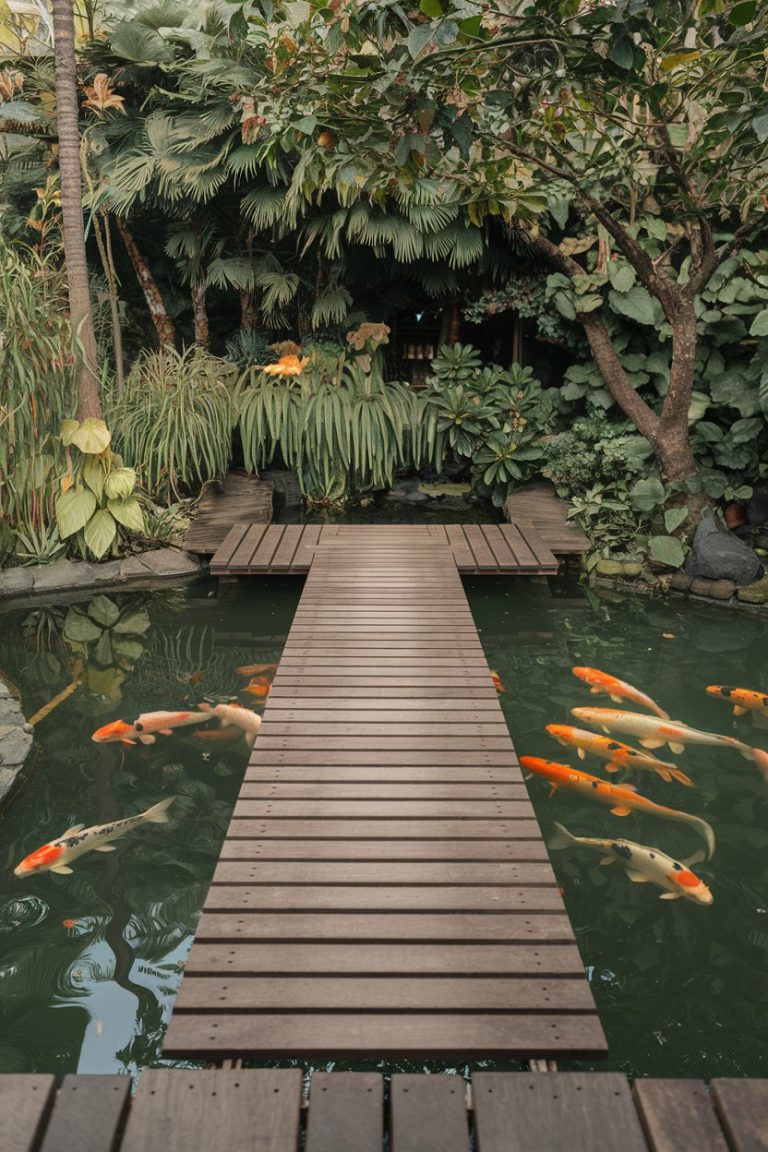 43 Unique Wooden Walkway Ideas for Your Garden, Backyard, and Outdoor ...