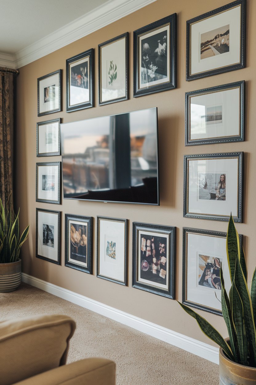 Top 39 Gallery Wall Ideas 2025 – Creative & Unique Designs for Living ...