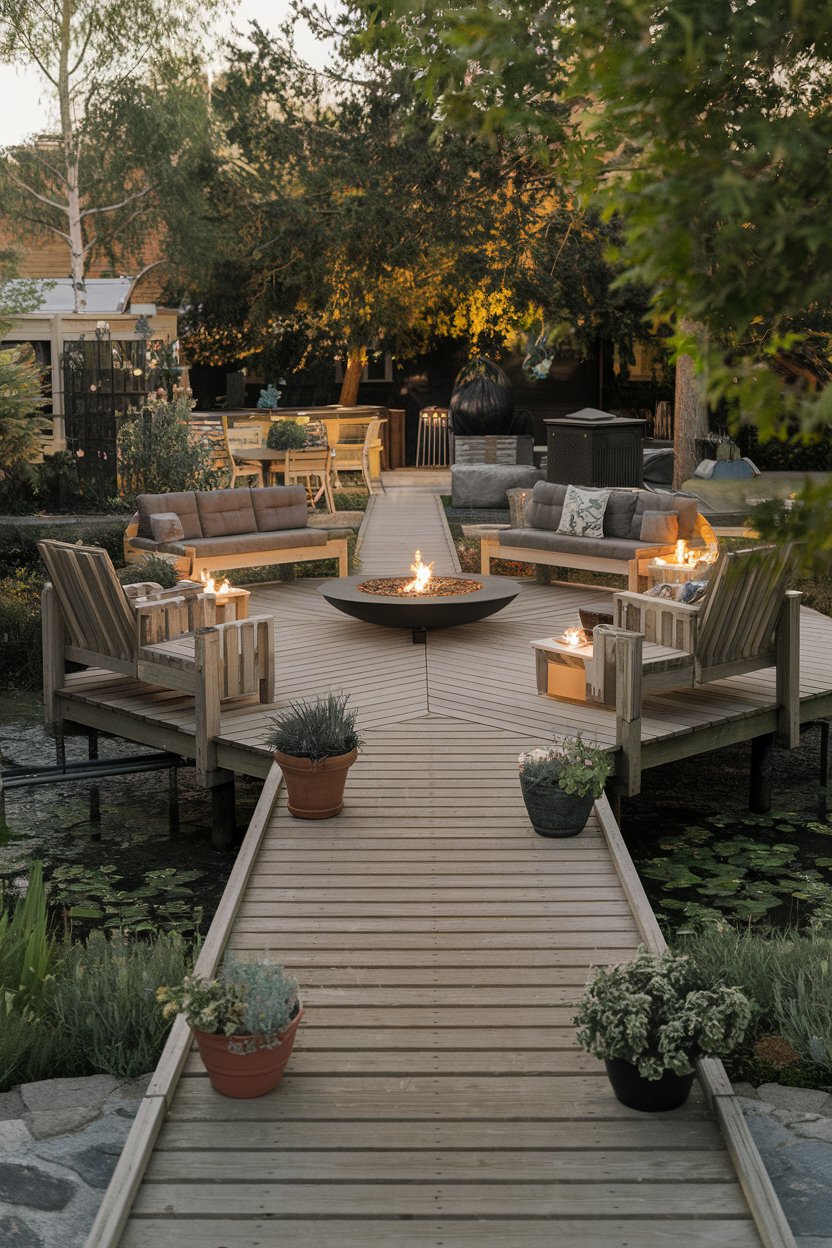 43 Unique Wooden Walkway Ideas for Your Garden, Backyard, and Outdoor ...