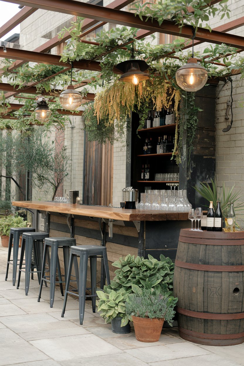 Top 43 Outdoor Patio Bar Ideas for 2025: Modern Designs, Entertaining ...