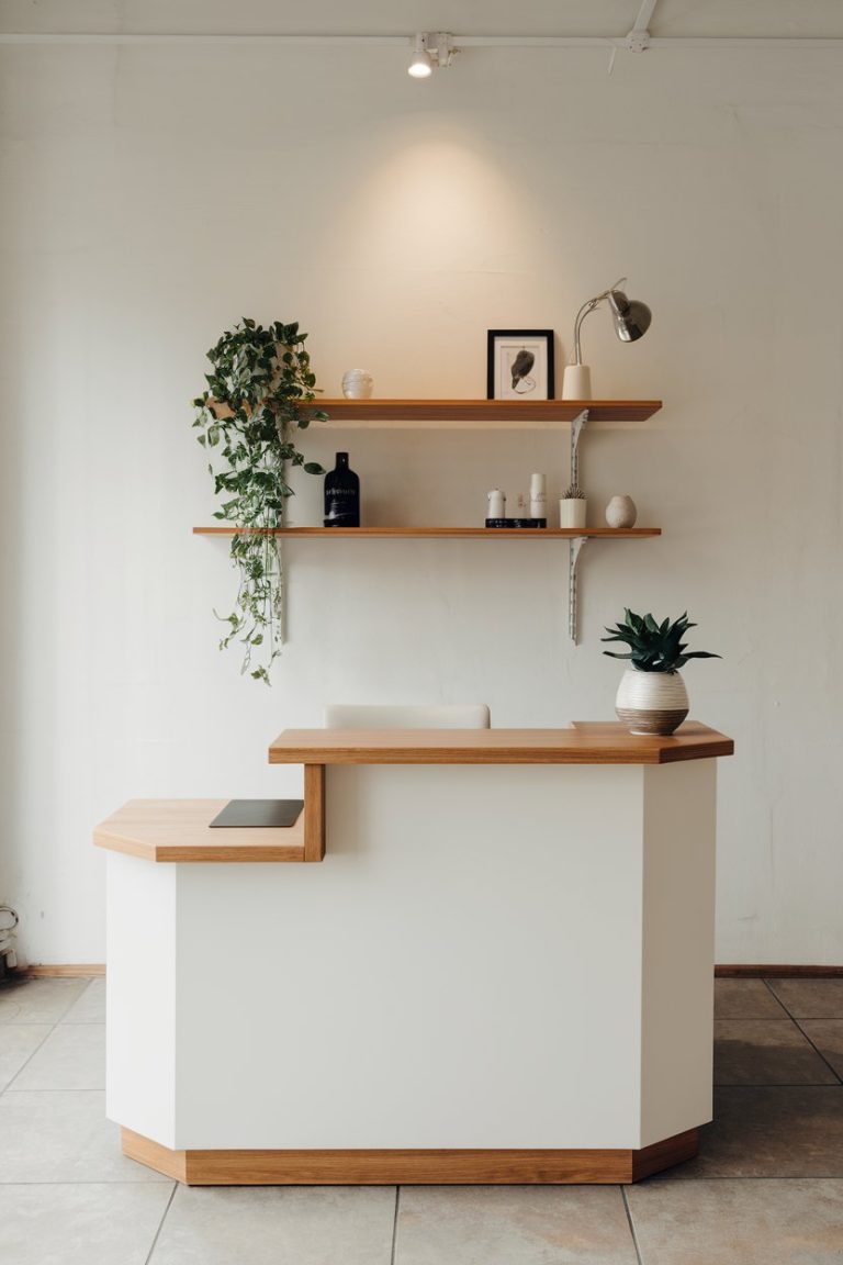 47 Unique Reception Desk Ideas 2025: Modern, Creative Designs for ...