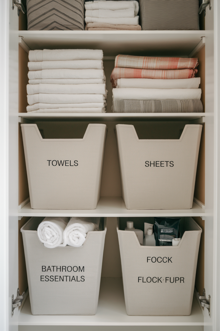 Small Linen Closet Organization 2025: 44 Genius Storage Ideas & Hacks ...