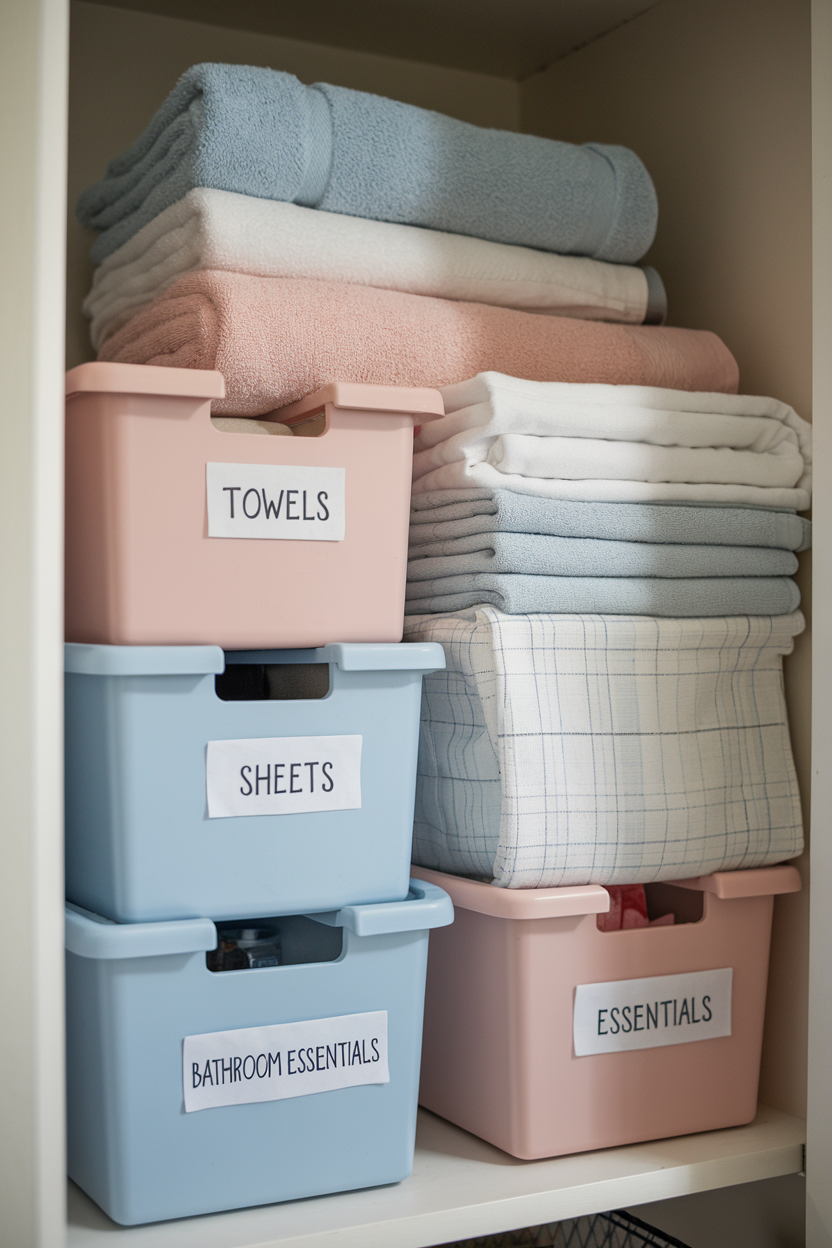 Small Linen Closet Organization 2025: 44 Genius Storage Ideas & Hacks ...