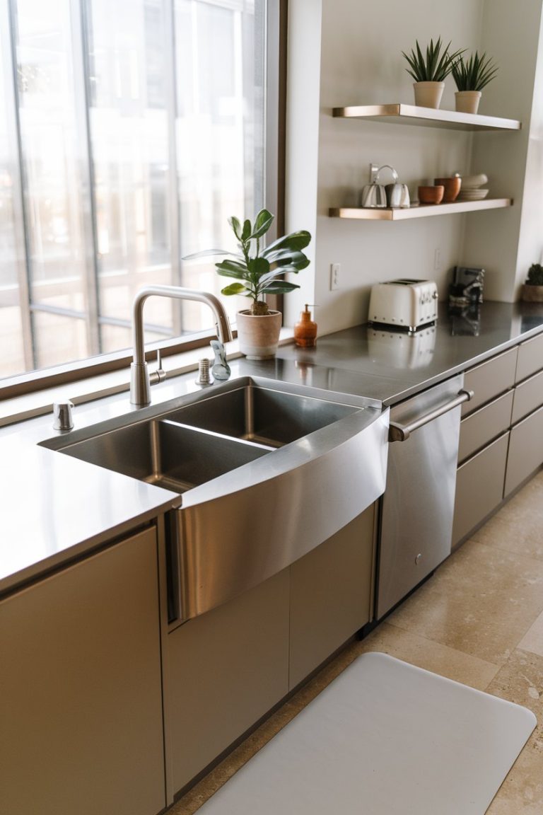 Kitchen Sink Ideas 2025: 44 Trendy Designs for Modern, Rustic, and ...