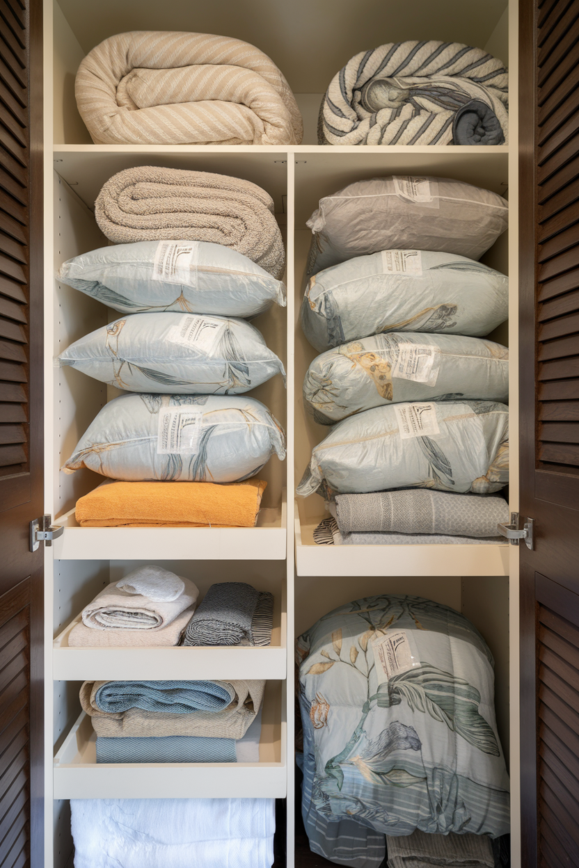 Small Linen Closet Organization 2025: 44 Genius Storage Ideas & Hacks ...