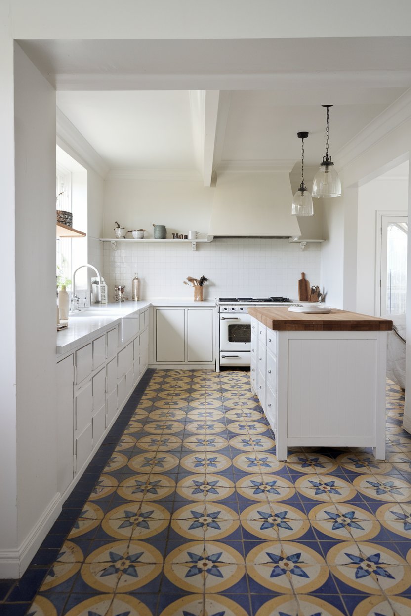 Kitchen Floor Ideas 2025: 48 Stunning Trends – Vinyl, Wood, Marble ...