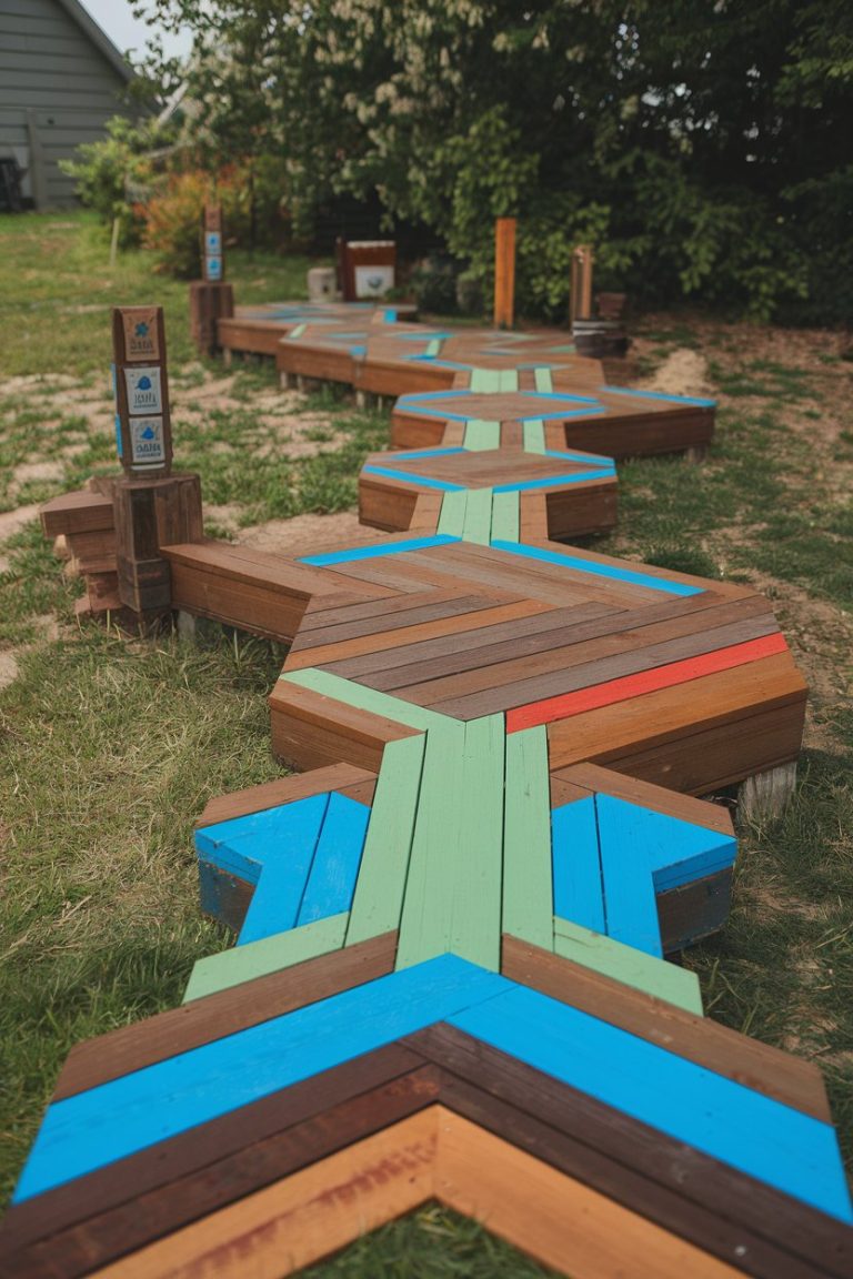 43 Unique Wooden Walkway Ideas for Your Garden, Backyard, and Outdoor ...