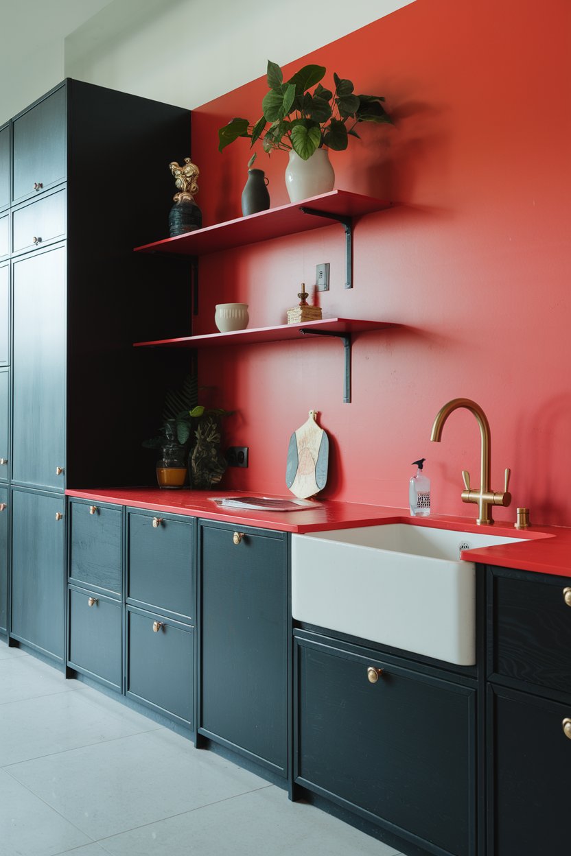 Kitchen Color Ideas 2025: 44 Stunning Trends for Walls, Cabinets ...