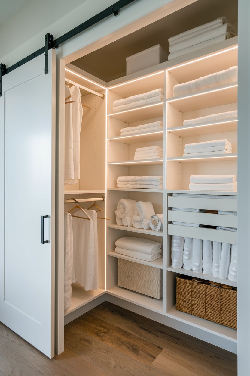 Large Linen Closet Organization 2025: 45 Smart Storage Ideas for Walk ...