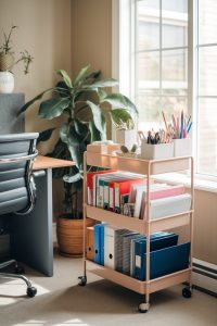 How to Organize a Home Office in 2025: 44 Smart Ideas for Space ...