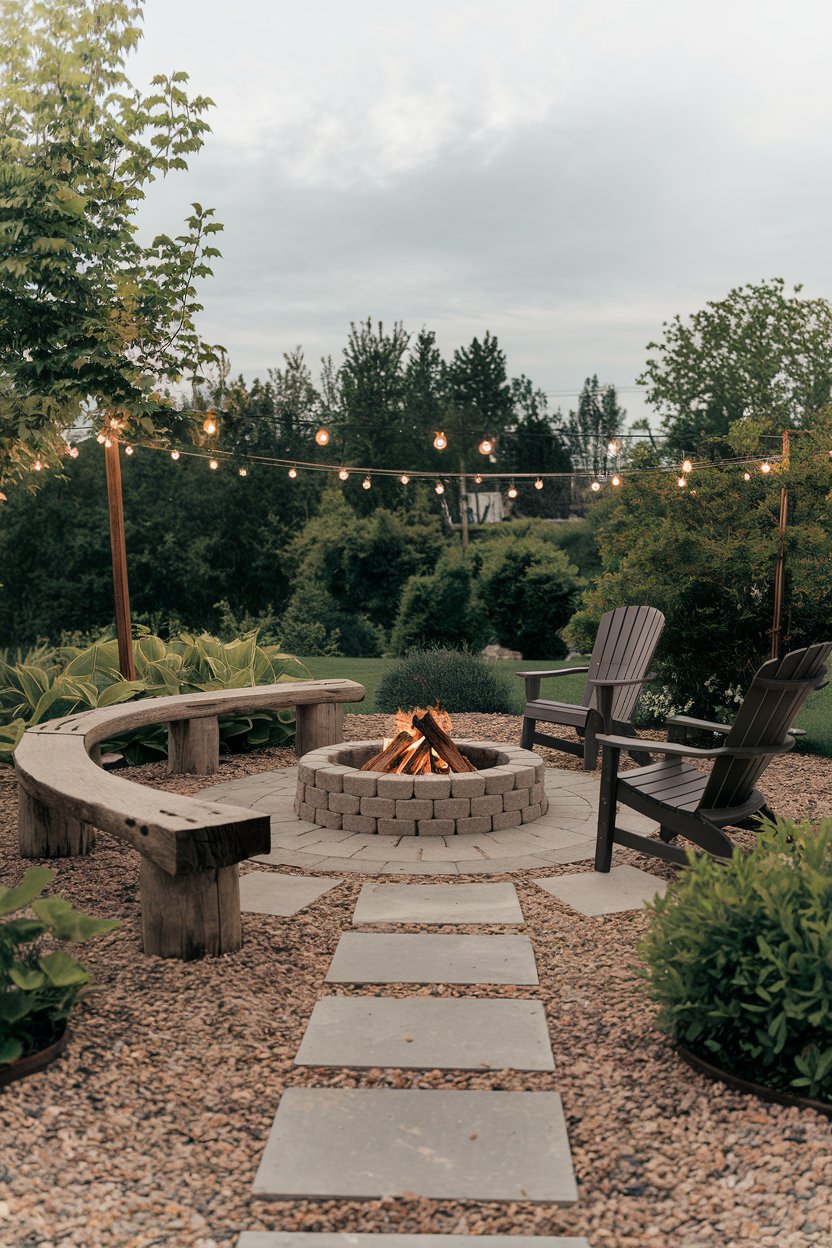 Outdoor Fire Pit Area 2025: 45 Stunning Backyard Ideas for Cozy, Rustic ...
