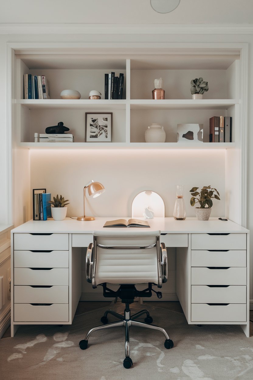 Best Office Desk Ideas 2025 – 43 Modern & Stylish Designs for Home ...