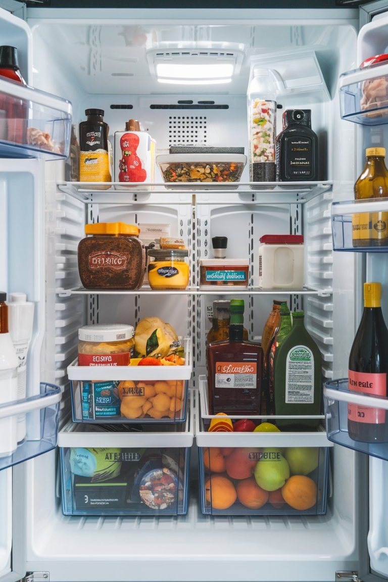 Small Fridge Organization 2025: 42 Space-Saving Ideas for Tiny Kitchens ...
