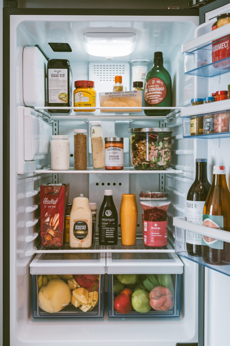Small Fridge Organization 2025: 42 Space-Saving Ideas for Tiny Kitchens ...