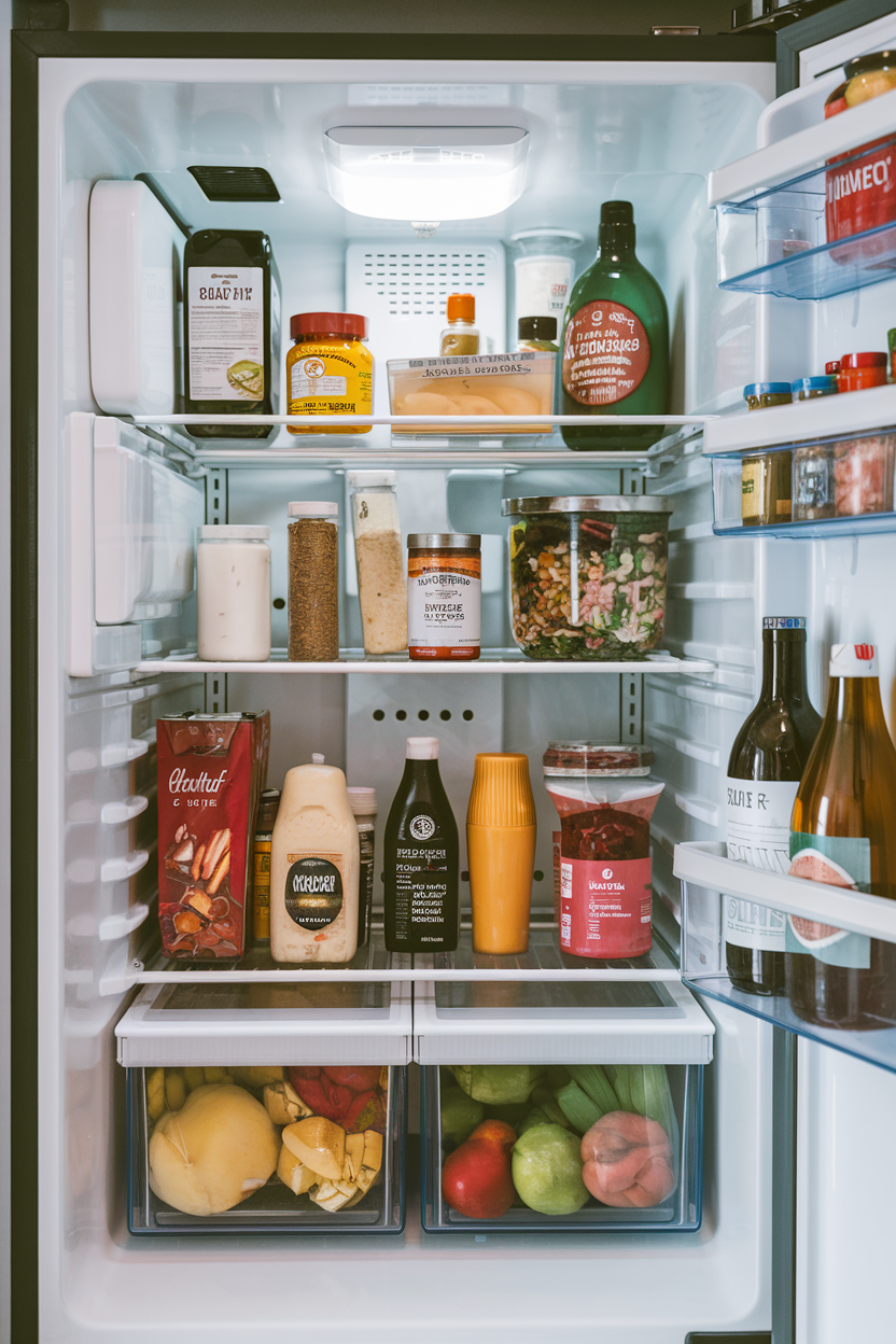Small Fridge Organization 2025: 42 Space-Saving Ideas for Tiny Kitchens ...