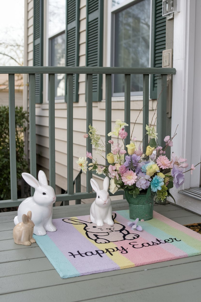 Easter Porch Decor 2025 – 45 Stunning Outdoor Ideas from Farmhouse to ...