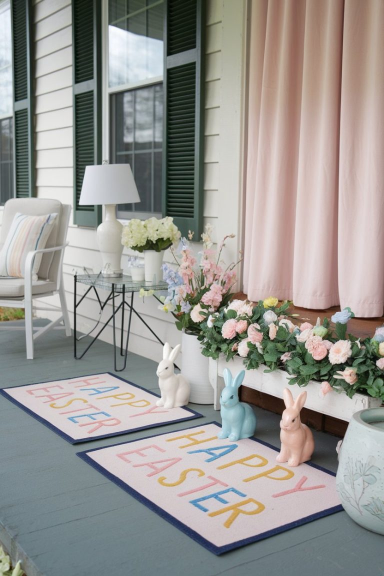 Easter Porch Decor 2025 – 45 Stunning Outdoor Ideas from Farmhouse to ...