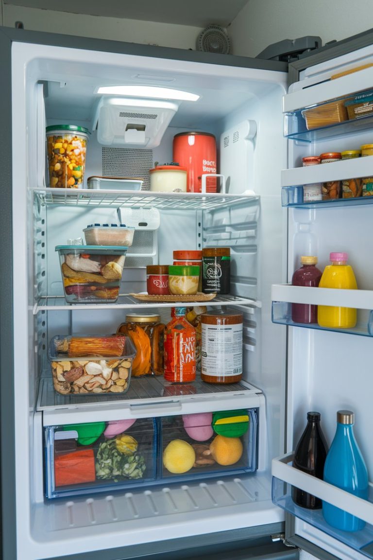 Small Fridge Organization 2025: 42 Space-Saving Ideas for Tiny Kitchens ...