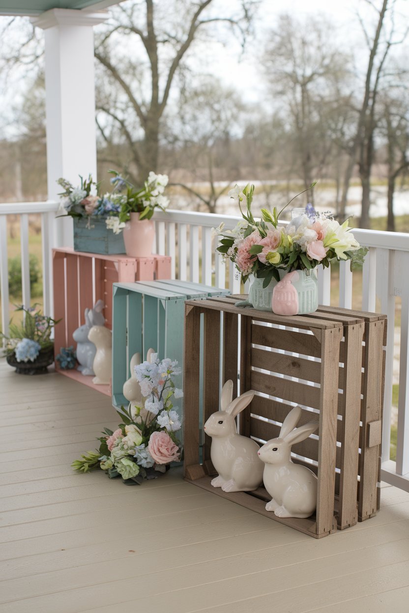 Easter Porch Decor 2025 – 45 Stunning Outdoor Ideas from Farmhouse to ...