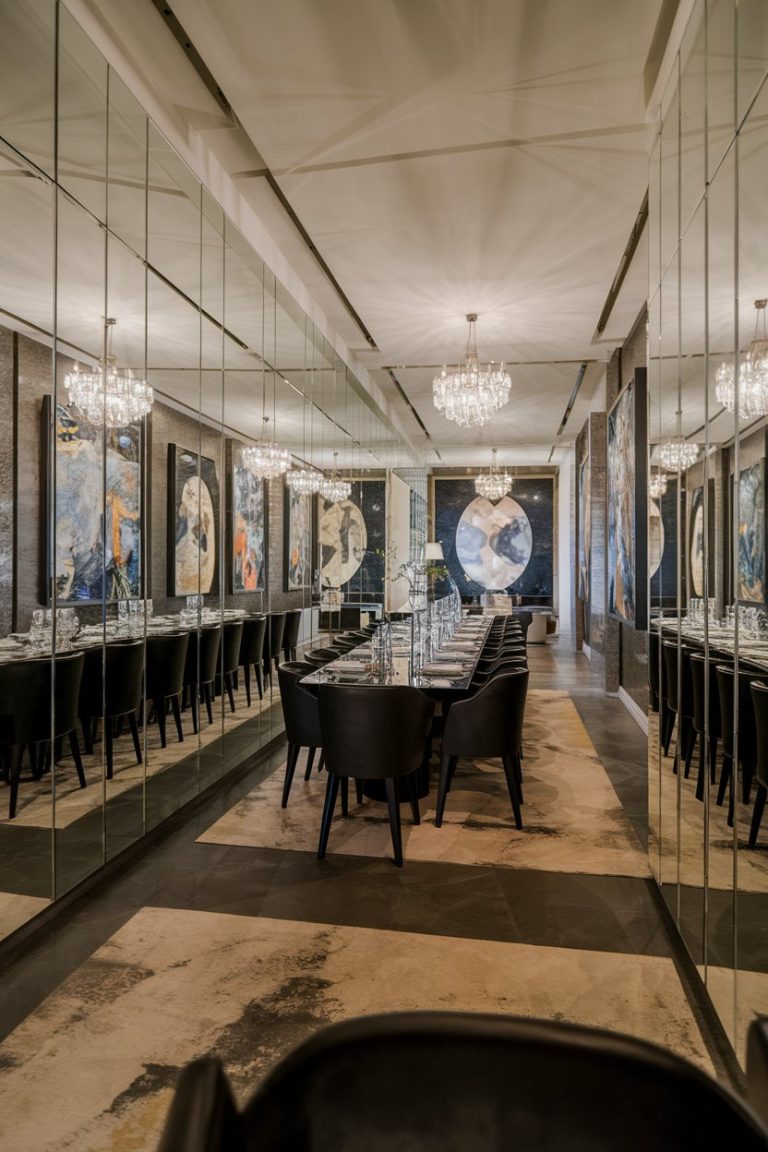 43 Creative Ideas for Decorating with Mirrors in Your Dining Room ...
