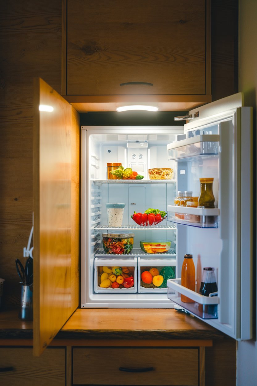 Small Fridge Organization 2025: 42 Space-Saving Ideas for Tiny Kitchens ...