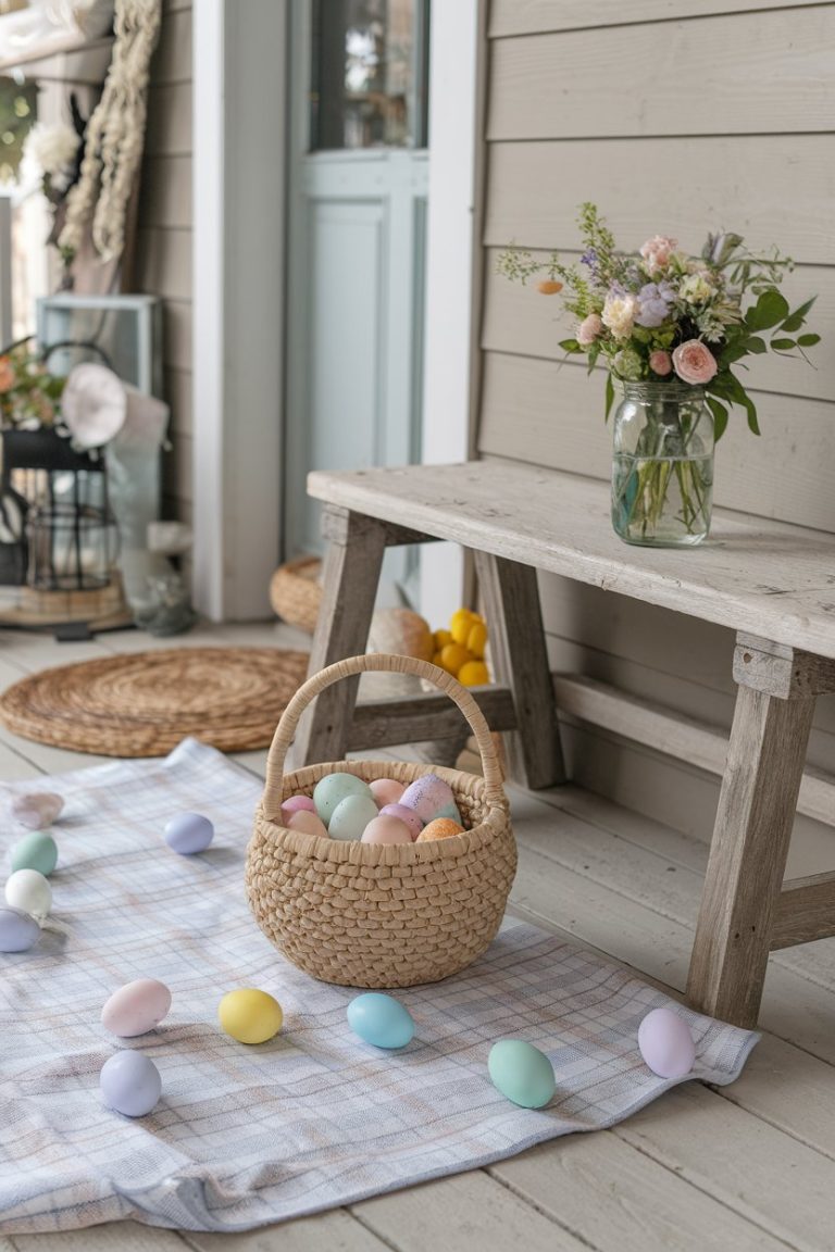 Easter Porch Decor 2025 – 45 Stunning Outdoor Ideas from Farmhouse to ...