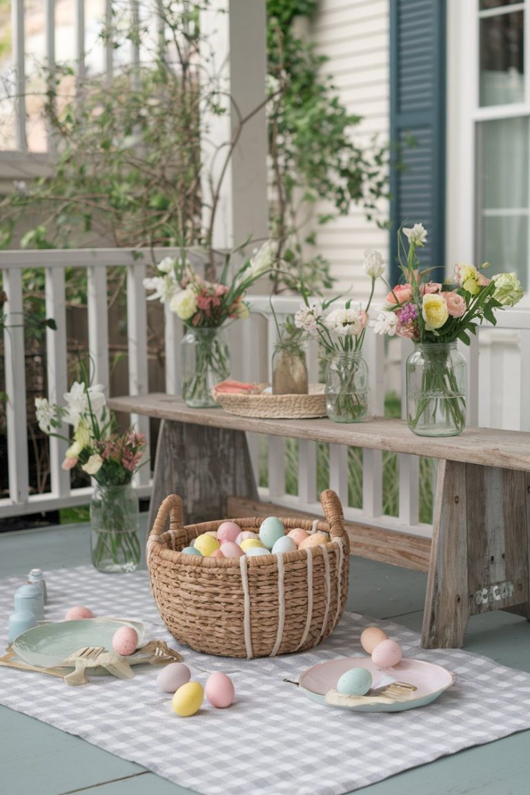 Easter Porch Decor 2025 – 45 Stunning Outdoor Ideas from Farmhouse to ...