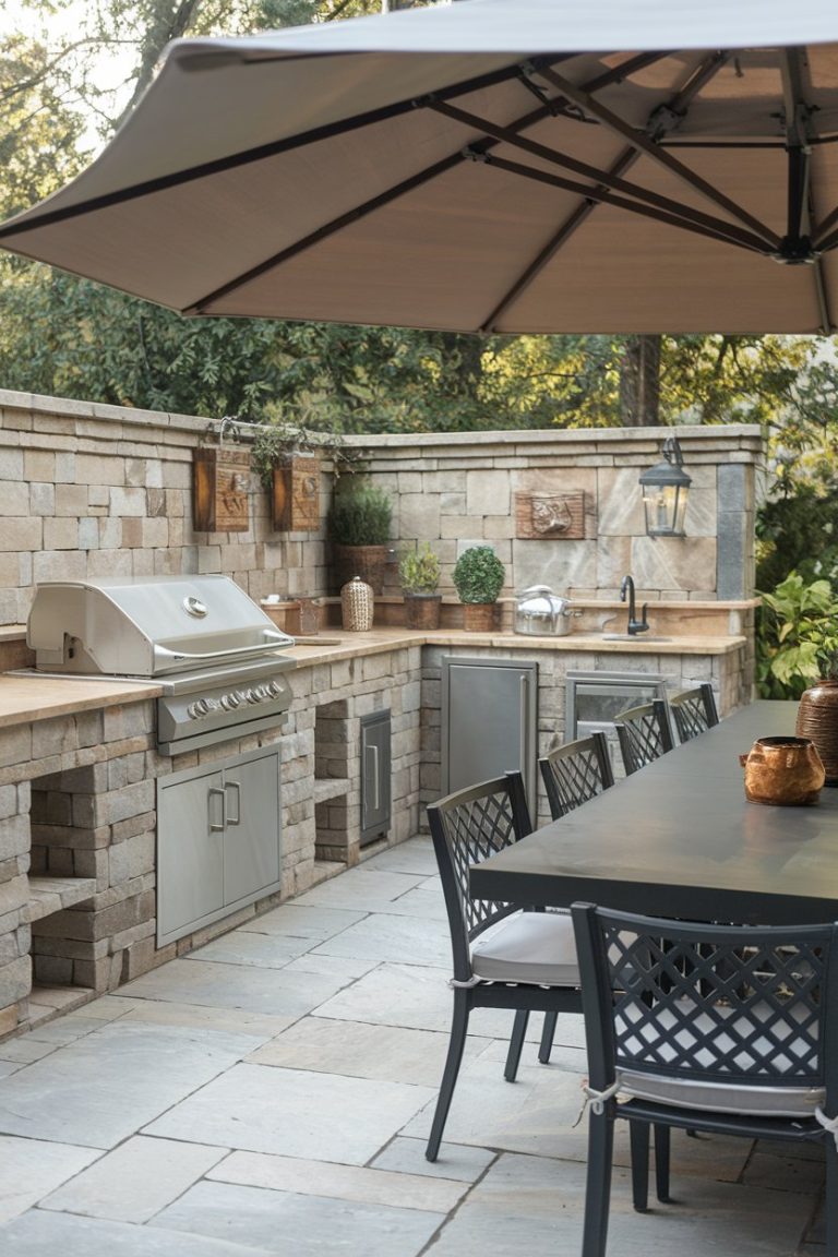 Top 37 Outdoor BBQ Area Ideas for 2025: Stylish, Functional and Budget ...