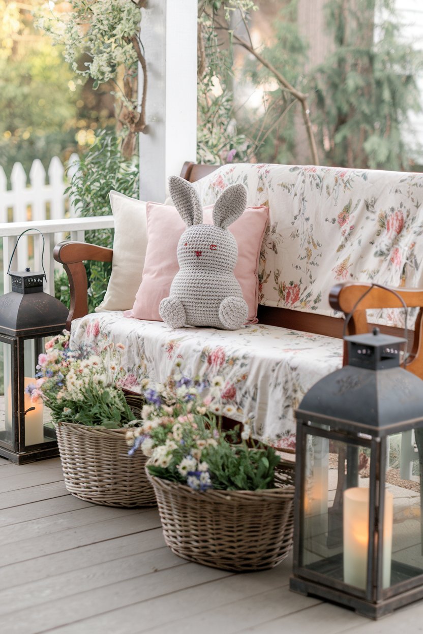 Easter Porch Decor 2025 – 45 Stunning Outdoor Ideas from Farmhouse to ...